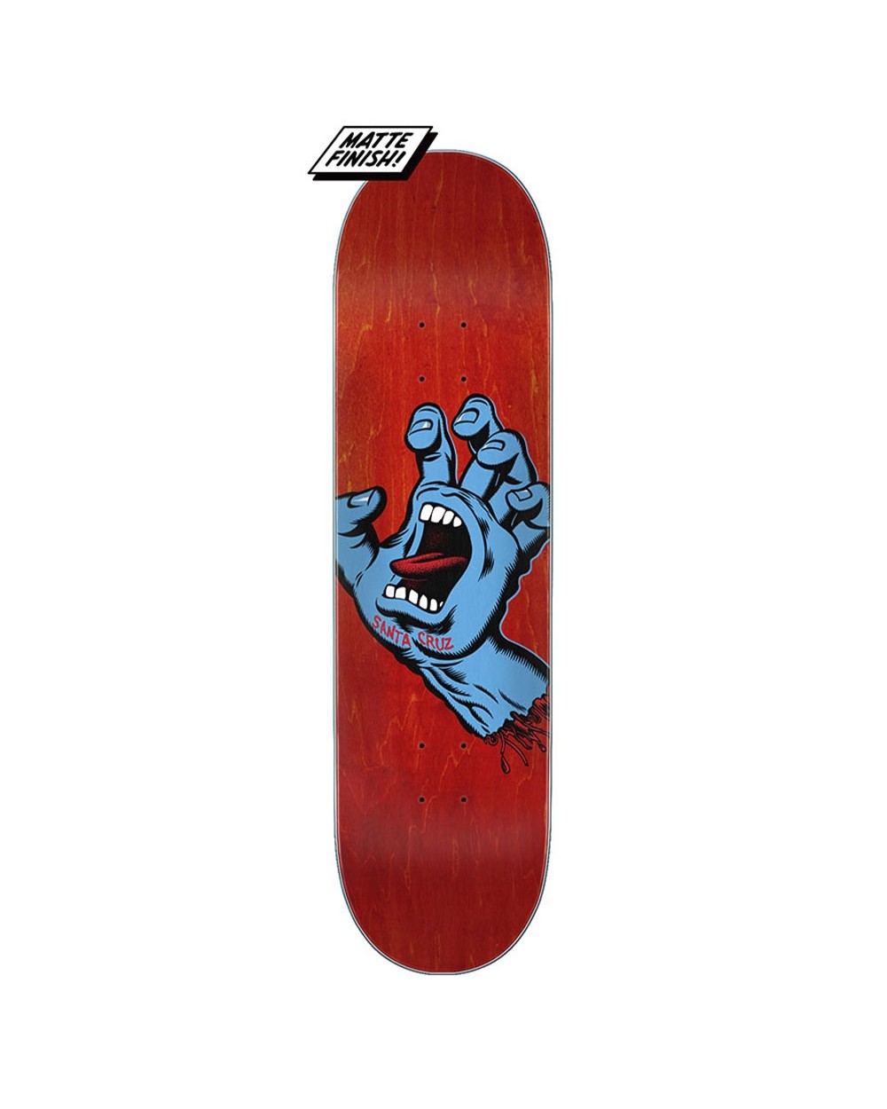 SANTA CRUZ - 8'' SCREAMING HAND - TABLA SKATE